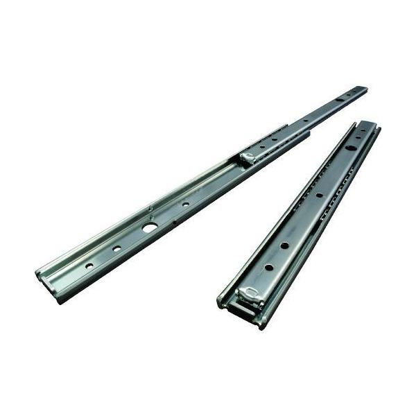 《メーカー》日本アキュライド（株）《品番》C2421-25《特長》●ドロワーメンバーを3/4引き出せるスライドレールです。●全長が最短の200mmから最長の550mmまであります。●ボールベアリングを採用した精密スライドレールです。●全開時...
