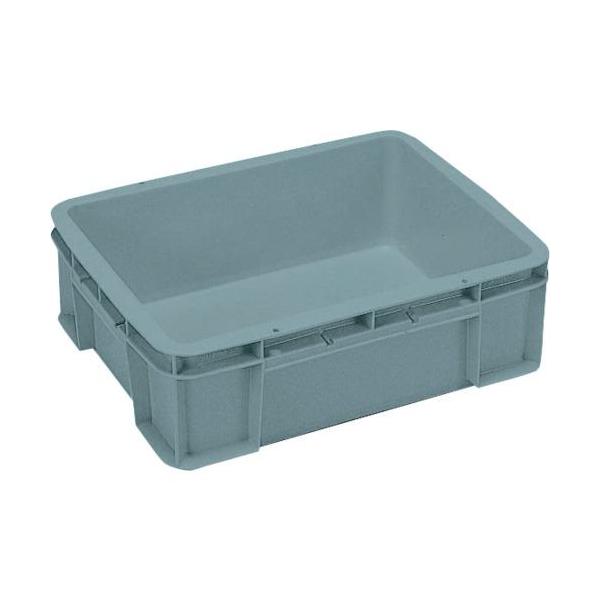 《メーカー》岐阜プラスチック工業（株）《品番》ST-19C《特長》●STコンテナは規格パレットに効率よく積載できるシリーズです。《用途》●工業製品・部品の保管・輸送に最適。《仕様》●容量(L):18●色:グレー●外形寸法(mm)間口:472...