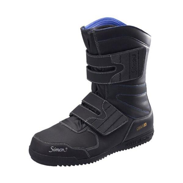 《メーカー》（株）シモン《品番》S538B-27.0《特長》●アッパーにパンチング人工皮革を使用、足ムレを軽減し安全性に優れています。●内側当付で擦れに強い仕様です。●履口は動作を妨げないブーツカットを採用しています。《用途》●建設土木、高...