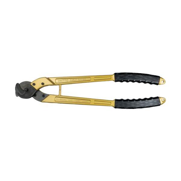 《メーカー》（株）ツノダ《品番》CA-600AL《特長》●アルミハンドルで軽量化を実現しています。●機動性に優れ電設工事をサポートします。●刃部はサビに強いリン酸亜鉛被膜仕上げです。《用途》●電設工事のケーブルカットに。《仕様》●切断能力:...