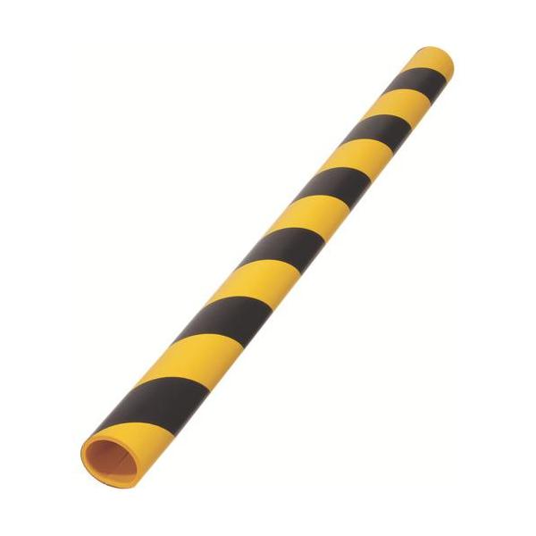 《メーカー》（株）カーボーイ《品番》AC107《特長》●クッション性、耐摩耗性に優れたクッション材です。《用途》●単管パイプ、足場パイプなどの衝突対策に《仕様》●色:ブラック/イエロー●幅(mm):60●長さ(m):0.9●長さ(mm):9...