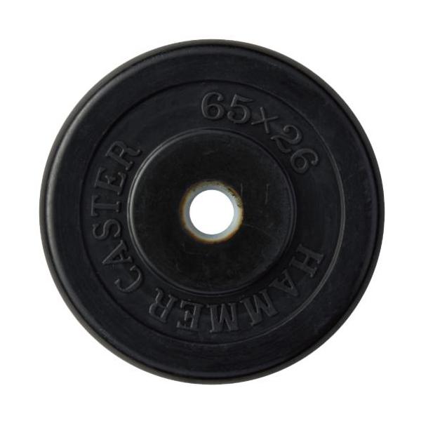 《メーカー》ハンマーキャスター（株）《品番》425S-R65《特長》●導電車輪もできます。（黒色）《用途》《仕様》●許容荷重(daN):50●許容荷重(kgf):51●車輪径D(mm):65●車輪幅(mm):26●タイプ:車輪●ボス幅B(m...