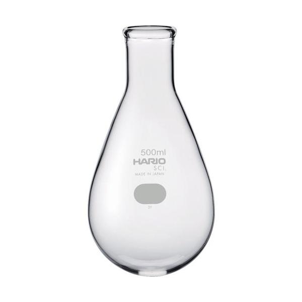 《メーカー》ハリオサイエンス（株）《品番》NF-500-SCI《特長》●口部は割れにくい肉厚リム加工が施され、本体は圧力の変化に強いフラスコです。●内容物が出しやすく洗いやすい形状です。《用途》●乾熱滅菌や、オートクレーブに。●熱湯、電子レ...