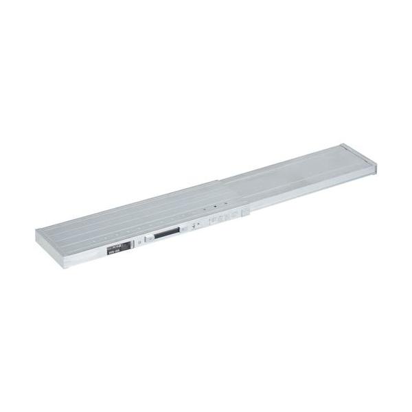 《メーカー》（株）ピカコーポレイション《品番》STFD-1525《特長》●50mmピッチで伸縮できます。●コンパクトな伸縮足場板軽量タイプです。●片面使用タイプです。《用途》《仕様》●最大使用質量(kg):100●支持点数:2●全長(mm)...
