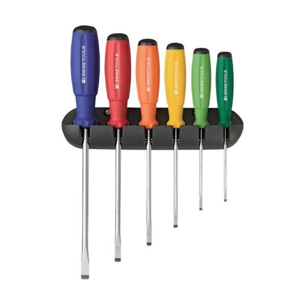 《メーカー》ＰＢスイスツールズ社《品番》8240RB《特長》●ハンドルは手にやさしいサントプレン製です。●サイズによってハンドルのカラーを変えているため、判別が容易です。《用途》《仕様》《仕様２》●スイスツールズレインボースイスグリップドラ...