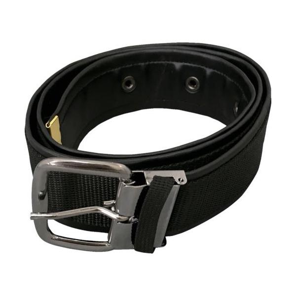 《メーカー》フジ矢（株）《品番》B-02BG《特長》●丈夫な合皮製ベルトです。《用途》《仕様》●色:黒金●幅(mm):50●長さ(mm):1300《仕様２》●8穴仕様《原産国（名称）》中国《材質／仕上》●ポリ塩化ビニル《セット内容／付属品》...