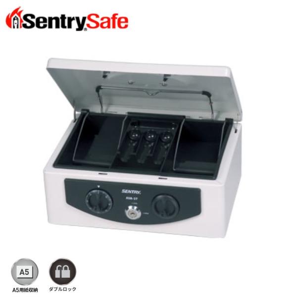 ダブルロックで高品質、機能性に優れた手提金庫。ワンタッチで扉が開く。現金や伝票の管理に便利なゆったりタイプ【製品特徴】・シリンダー錠とダイヤル錠で解錠する、安心のダブルロックタイプ。・トレイの下は、通帳や書類などの保管に最適なフリースペース...