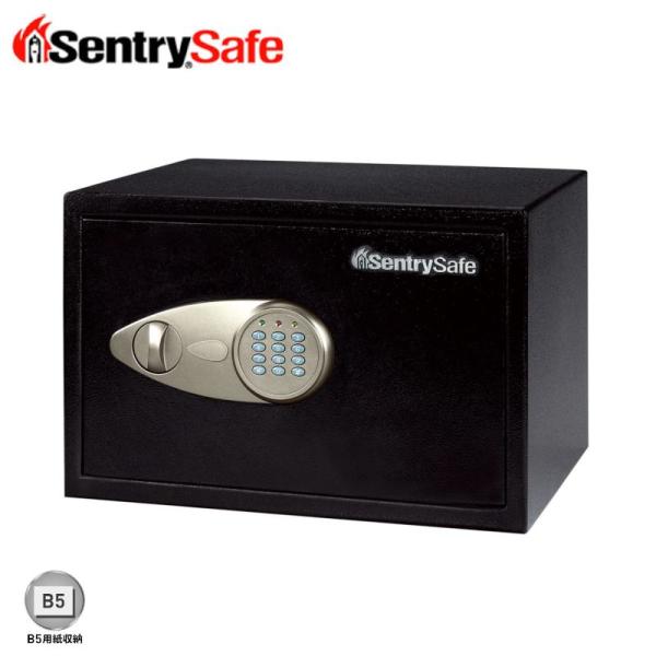 貴重品の保管に最適。シンプルモダンなデザインの保管庫。B5用紙収納。メーカー保証付き【製品特徴】・2桁から8桁まで暗証番号を自由に設定できるテンキー式のロックタイプ。1年間のメーカー保証付き。・付属の固定具（ボルトダウンキット）で、本体を壁...