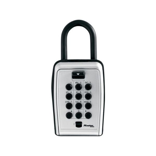 マスターロック ５４２２ＪＡＤ●自宅、不動産、別荘、事務所、訪問介護などに●鍵などの管理に！南京錠型のキーボックス。●暗証番号は自由に設定することができます。●本体は耐久性のあるメタル構造。●背面とシャックル部分はビニールコーティングされて...