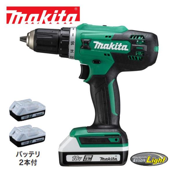 18V ライトバッテリ専用モデル【特徴】・オールメタルギアで高耐久・16段クラッチ+直結モードで各種締付け・穴あけに・18Vバッテリ1.5Ah搭載【仕様】・穴あけ能力：(鉄工)13mm、(木工)36mm・ネジ締め能力：(木ネジ)φ6x75m...
