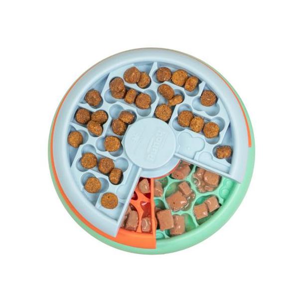 難易度レベル2。課題解決力のトレーニングをしながら早食い防止にも役立ちます。【原産国】中華人民共和国【原材料】ポリプロピレン、熱可塑性エラストマー【使用方法】●中性洗剤を溶かしたぬるま湯で各部を洗い、よくすすいでから完全に乾かしてください。