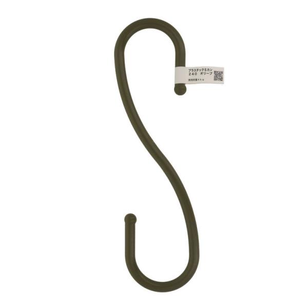 耐衝撃性に優れたABS製Sカン。合わせやすいアースカラー。衝撃に強いABS製で割れにくいです。●用途:ポールなどに軽量物を掛ける際に使用します。日光が直接当たる場所での長期使用は避けてください。●原産国:中国●材質:ABS樹脂 ●カラー:オ...