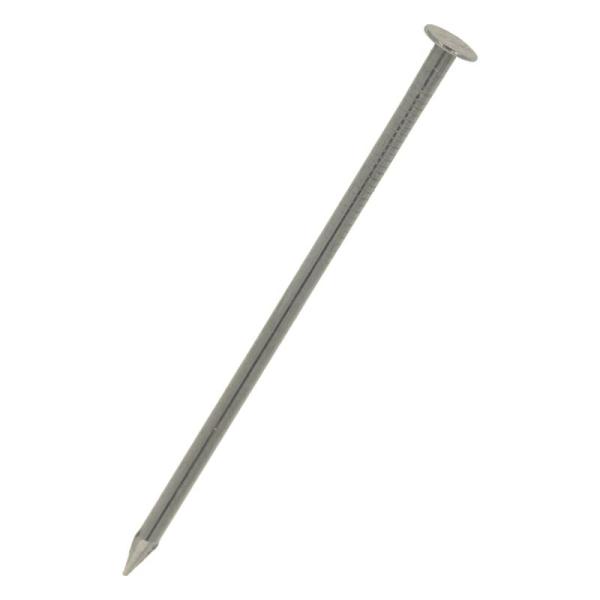 材質は鉄でめっきはしてありません。●用途:薄い板など割れやすいところに使用。●材質:鉄 ●呼び径:#20(0.89) ●長さ・厚み:25 ●頭部形状:平 [関連ワード] ねじ・ボルト・ナット・ワッシャー 釘・鋲 特殊釘 こびょう