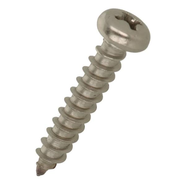 十字穴付きのなべ頭タッピンねじです。頭部が出ても差し支えない所に使われます。相手部材には規定の下穴が必要です。ステンレス鋼(SUS XM7)なので耐食性、耐熱性に優れています。●用途:薄い鋼板に締結する場合に使用します。規定の下穴をあけた鋼...