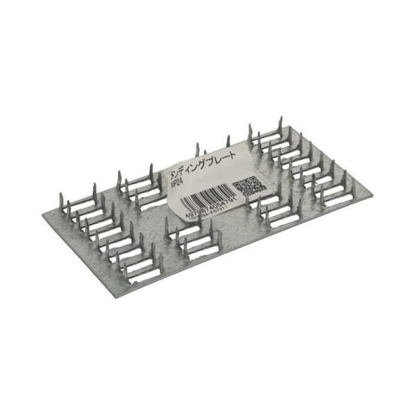 溶融亜鉛めっき鋼板。木材に切り欠きする必要がなく、釘も不要。●用途:木材と木材を簡単に接合するプレート。●原産国:アメリカ●材質:溶融亜鉛めっき鋼鈑 ●表面処理:ドブ(溶融亜鉛) [関連ワード] 建築金物 DIY金物 シンプソン金具 メンデ...