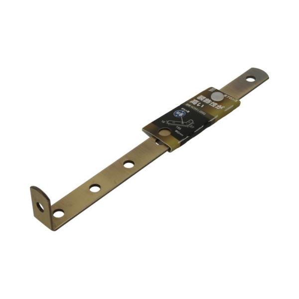 材質は鉄で高級感ある仕上げです。曲げやすく加工しやすい。たくさんの取り付け穴があるため、取り付けに便利です。●用途:さまざまな箇所へ補助金物として使用します。●材質:鉄 ●表面処理:銀(クロームめっき)、黒(カチオン電着塗装)、ブロンズ(金...