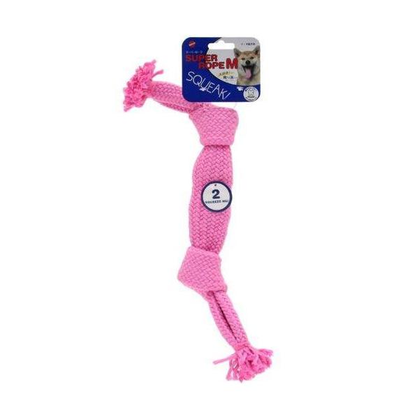 ●愛犬が大好きなロープトーイにスクィーカーが入り、より楽しく遊べます。【原産国】中華人民共和国【原材料】ポリエステル・コットン【使用方法】ペット用おもちゃです。遊ばせる際は目を離さないでください。
