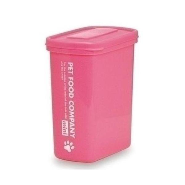 ペットフードやおやつの保存に。密封性の良い取っ手付きの保存容器です。【原産国】日本【原材料】本体：ポリプロピレン フタ：ポリエチレン