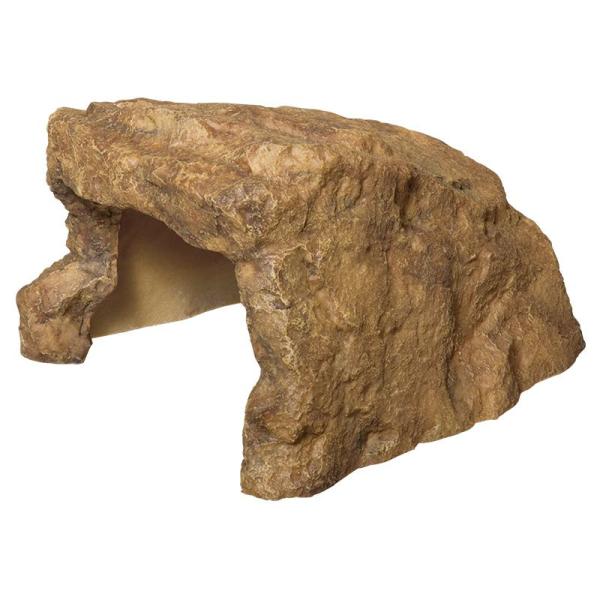 爬虫類両生類用の岩型シェルター。風合い豊かな岩石をリアルに模した爬虫類両生類用のシェルターです。ずっしりと安定感があり、生体が落ち着ける環境がつくれます。【 材質/素材】レジン【商品使用時サイズ】本体寸法：約190×213×125mm【使用...