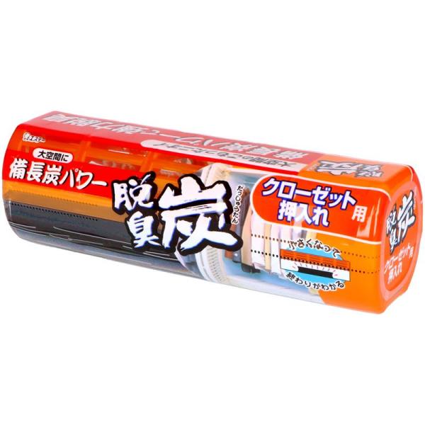 ※予告無しにパッケージが変更されることがございます。大空間のこもったニオイを備長炭パワーで強力脱臭！●大面積の備長炭ゼリーでクローゼットや押入れなどの大収納空間の気になるニオイを強力脱臭。●ゼリー状の炭が小さくなるので、交換時期がはっきりわ...