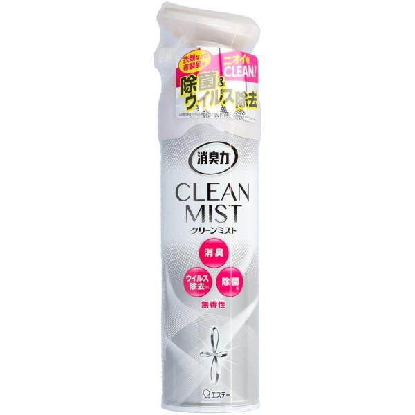 ※予告無しにパッケージが変更されることがございます。空気も衣類もCLEAN！トリガーを引くだけで超微粒子ミストがふわりと広がり、空間を瞬間リフレッシュし、さらに衣類や寝具などを消臭・除菌・ウイルス除去ができるオールインワンのスプレー。●除菌...