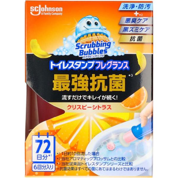 スタンプするだけでトイレ全体に香りが広がる！流すたびに洗浄・防汚成分が便器全体に広がるから12日間お掃除いらずでキレイと香りが長続き！抗菌効果が続いて黒ズミの発生も防ぐ！【表示成分】界面活性剤(30% ポリオキシエチレンアルキルエーテル)、...