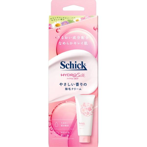 なめらかキレイ肌を叶えるやさしい香りの除毛クリーム。ゼラニウムとカモミールのやさしい香りで除毛ケア。うるおい成分配合、マイルドな使い心地で、つるんなめらかキレイ肌へ。【原産国】日本