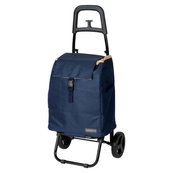 小回り抜群の軽くて丈夫なショッピングカートです。耐荷重20kgで重い荷物の持ち運びも安心です。アルミ蒸着シートを張った仕様で、バッグの口を絞ると保温・保冷効果があります。持ち手のフックに引っ掛けて手荷物をひとまとめにできます。スーパーなどの...