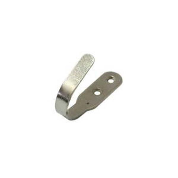使い勝手のよいフックです。■カラー：ニッケルメッキ■１P入数：1■サイズ：16×61■厚み：43