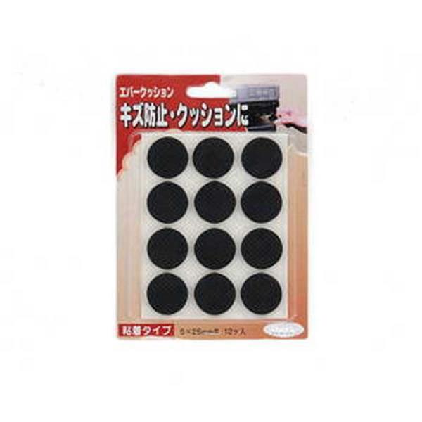 キズ防止・クッションに最適です。■１P入数：12■サイズ：5×25mm丸■材質：発泡ポリエチレン