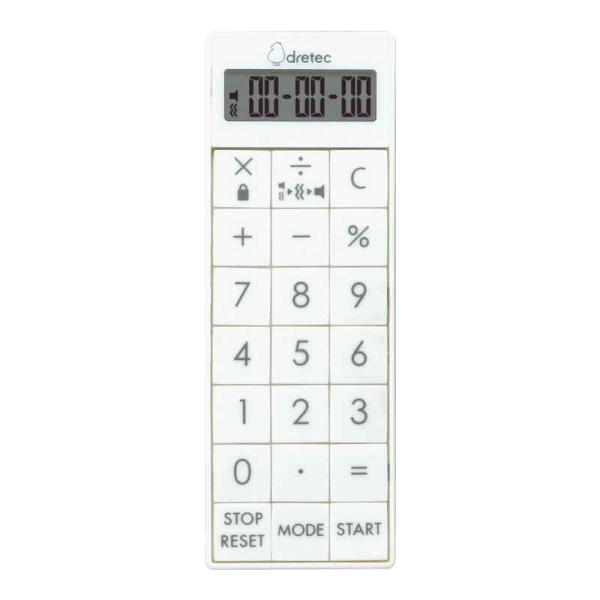 1台で時計・電卓・タイマーの役割をこなせる便利なアイテムです。音を出したくない場所でも使用できるバイブ機能を搭載しています。衛生面や安全面から腕時計の着用ができない職場の方にもおすすめです。首に下げて持ち運べるネックストラップ付きです。磁石...