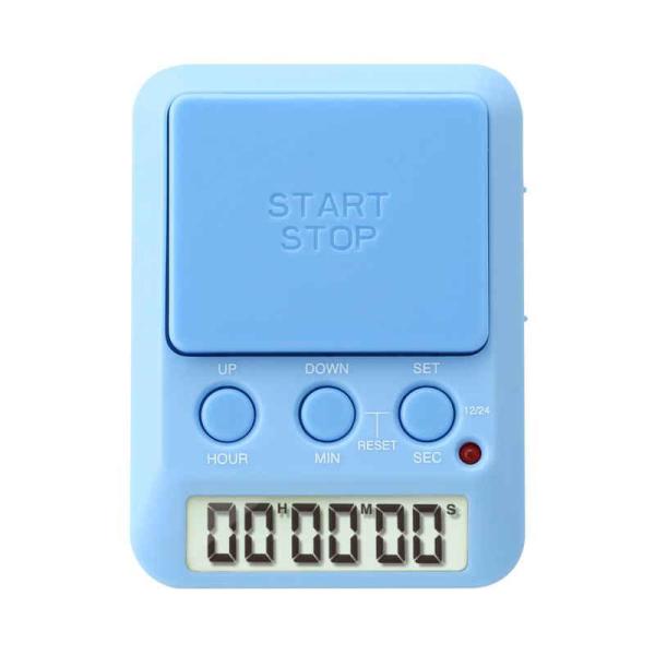 勉強時間の管理に役立つ学習タイマーです。静かな場所でも周りを気にせず使える消音機能付きです。予定の日にちまでをカウントできる、デイタイマー機能が付いています。カウントアップ機能でタイムトライアルに挑戦できます。鳴動時間が3段階で選べます。誤...