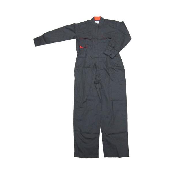 (株)コーコス信岡 840/ブラック/4L●フロントマチ付きポケット。ノーフォーク仕様。上下開閉ファスナー。●ウエスト：109cm●股下：83cm●総丈：165cm。●塩素漂白剤による漂白はできません。