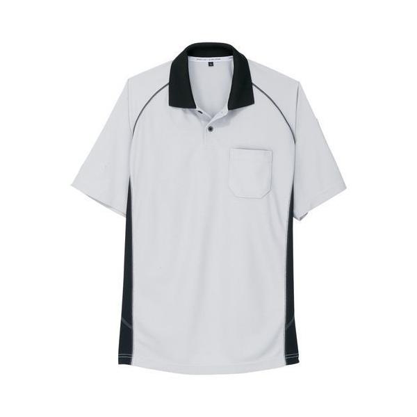 (株)コーコス信岡 A-3377/シルバー/M●素材：ポリエステル　１００％●サイズ：SS:胸囲86/裄丈35/着丈59/S:胸囲90/裄丈37/着丈61/M:胸囲102/裄丈44/着丈68/L:胸囲108/裄丈46/着丈70/LL:胸囲1...