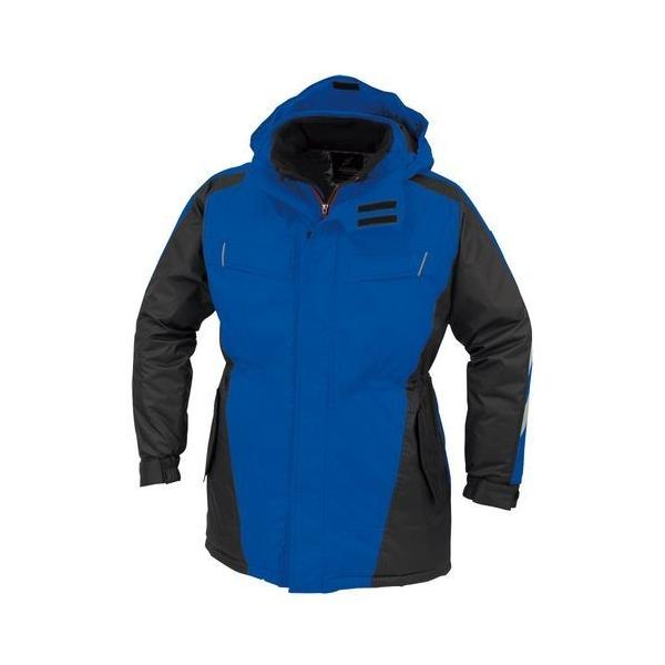 (株)コーコス信岡 A-3276/ブルー/M●素材：（表）ポリエステル１００％（裏）ポリエステル１００％（中綿）ポリエステル１００％●サイズ：S:胸囲117/裄丈83/着丈80/M:胸囲123/裄丈86/着丈82/L:胸囲129/裄丈88/...