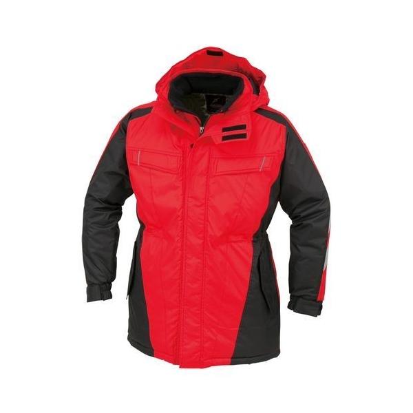 (株)コーコス信岡 A-3276/オレンジ/S●素材：（表）ポリエステル１００％（裏）ポリエステル１００％（中綿）ポリエステル１００％●サイズ：S:胸囲117/裄丈83/着丈80/M:胸囲123/裄丈86/着丈82/L:胸囲129/裄丈88...