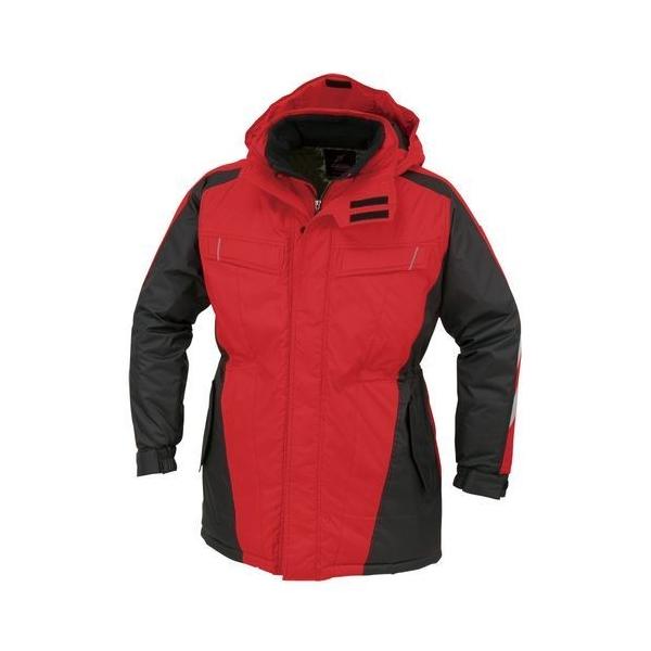 (株)コーコス信岡 A-3276/レッド/L●素材：（表）ポリエステル１００％（裏）ポリエステル１００％（中綿）ポリエステル１００％●サイズ：S:胸囲117/裄丈83/着丈80/M:胸囲123/裄丈86/着丈82/L:胸囲129/裄丈88/...