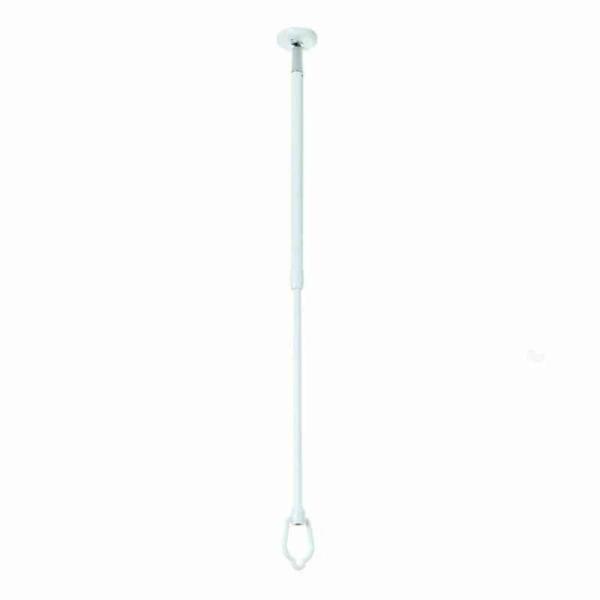 天井から吊下げることができるポール型の室内物干しです。床のスペースが取られない分、お部屋もスッキリします。1本で直接ハンガーを掛ける、2本で物干し竿を取りつけるなど生活スタイルに合わせた使い方ができます。クルッと回すだけで、簡単に取り付け、...