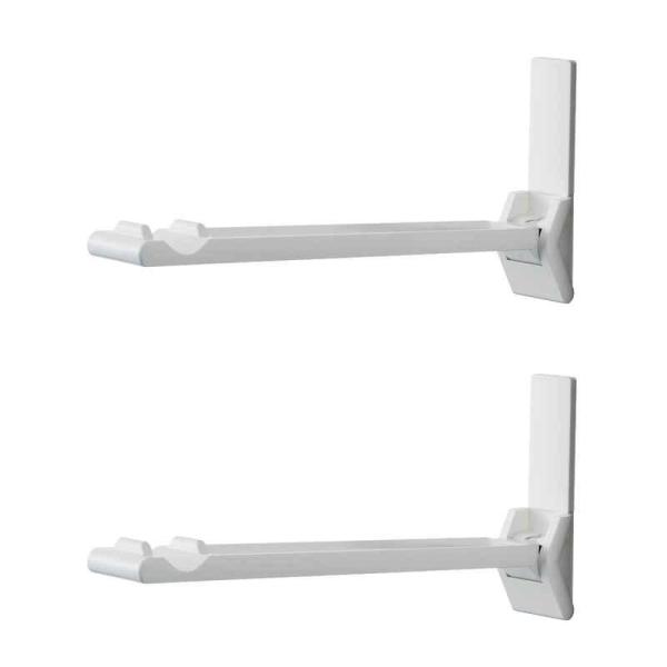 シンプルな形状 簡単な操作 室内物干しのイメージを変えるおしゃれなデザイン【仕様】商品サイズ：約幅4×奥行3.2×高さ36.5（cm） 取り付け面からの出幅：34.5cm 重量：約770g材質：アルミ、ステンレス、ABS樹脂等生産国：中国製...