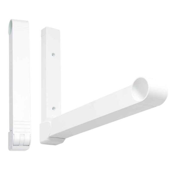 室内の壁にピンやネジで簡単に設置できる物干しアームです。エアコンの下に設置すれば、エアコンの風で乾燥させることができます。梅雨の時期や冬の天気の悪い日でも室内ですっきり乾燥させることができます。竿を掛けたまま、折りたたむだけで簡単に収納がで...