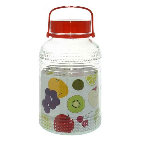 ご自宅で梅酒や果実酒、らっきょうなどを漬けるのに最適な保存瓶です。口部が広口なので奥まで手が届き、隅々まで洗えて瓶のお手入れもしやすいです。瓶から注ぎやすいように注ぎ口がついた内蓋になっています。持ち運びに便利な取っ手付きです。匂いが移らず...