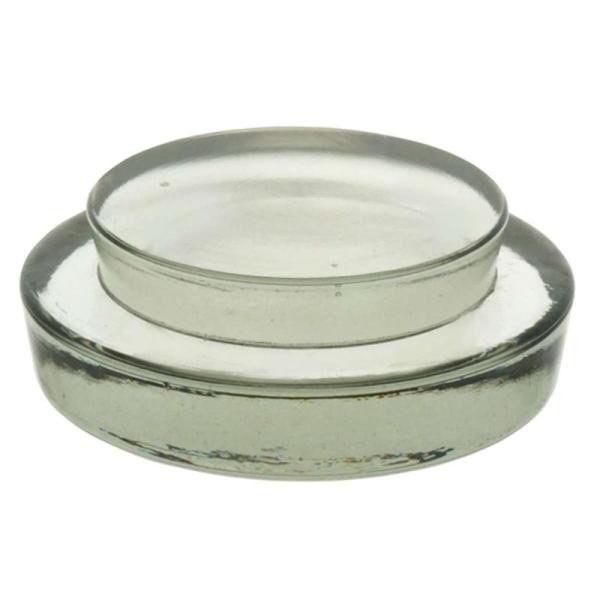 清潔でにおい移りしにくいガラス製重石、1.5kg用です。重量が均一なガラス製なので、重石としての安定感が高いです。角がないため洗いやすく、保管もしやすいので、日常的に使う重石として扱いやすいです。【仕様】商品サイズ：約幅15×奥行15×高さ...
