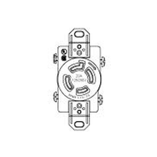 パナソニック ＷＣＦ６３４２０Ｂ●黒色●接地３Ｐ●２０Ａ−１２５／２５０Ｖ●適合プラグ（ＮＥＭＡ番号）：Ｌ１４−２０Ｐ●輸出機器用に適したコンセントです●優れた耐トラッキンング・耐クラック性●漏電しても安全配慮の取付枠●ねじ外れ防止の巻き締...