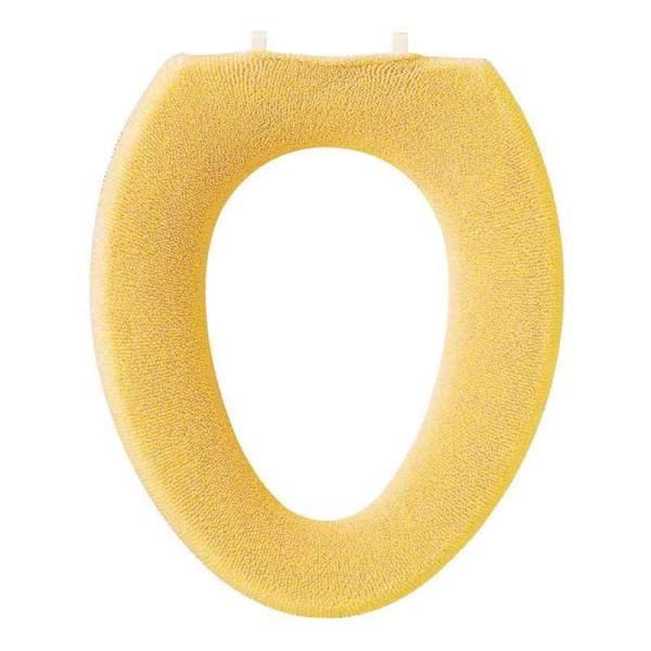 シンプルで使いやすいO型専用の便座カバーです。伸びの良い生地で着脱も簡単にできます。同シリーズで揃えると統一感が出てトイレ空間を落ち着いた癒し空間を演出します。【仕様】商品サイズ：O型便座専用材質：表糸/アクリル100％ 芯糸/ナイロン91...