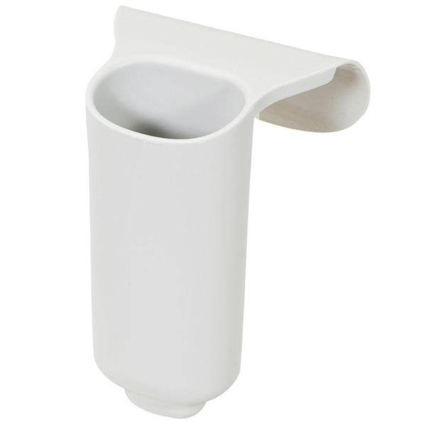 ●底にくぼみがあるのでお玉などが倒れにくいに●食器洗い乾燥機・漂白剤・熱湯OK●つるつるした場所ならどこでもペタッと密着！※本品は粘着剤や吸着盤ではありません。●製品サイズ（約）／使用時130×100×135mm●製品重量（約）／84g●耐...