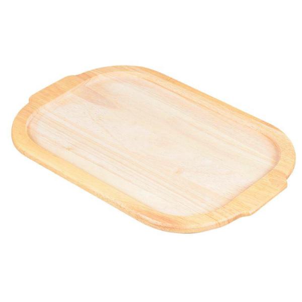 ●アツアツのグリルパン専用のプレートです●パール金属のラクッキング 角型グリルパン用木製プレート●製品サイズ（約）／290×205×15mm●製品重量（約）／359g●材質／天然木（ゴムの木）●原産国／ベトナム