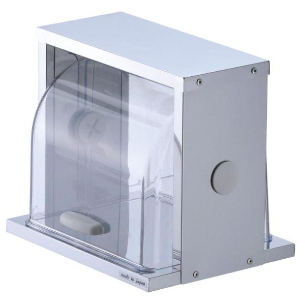 フードタイプでほこり等を防ぎます製品サイズ（約）：250×200×215mm製品重量（約）：1171g材質：本体：ステンレス鋼 フード：ポリスチレン（耐熱温度70℃） つまみ：ポリプロピレン（耐熱温度110℃） すべり止め：合成ゴムその他：...