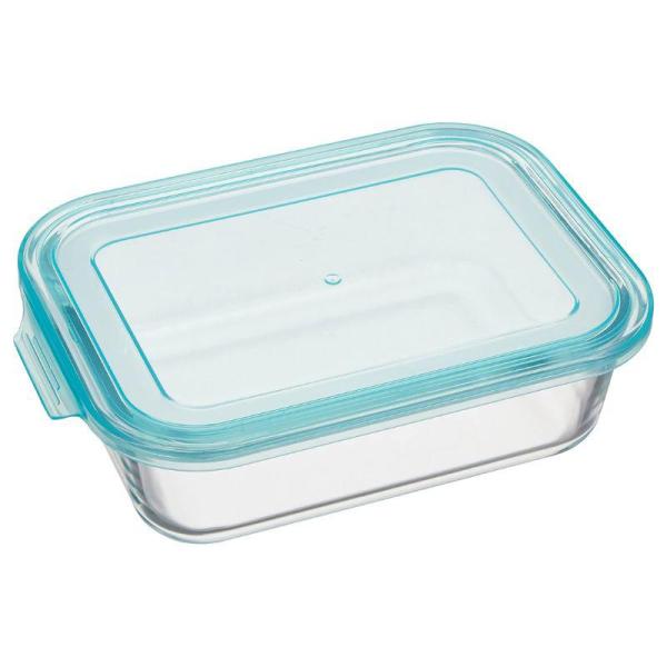 冷凍OK食器洗い乾燥機対応耐熱ガラス保存容器製品サイズ（約）：220×155×65mm製品重量（約）：655g材質：品名：耐熱ガラス製器具 使用区分：オーブン・電子レンジ用 耐熱温度差120℃ その他の材料：ふた：ポリプロピレン（耐熱温度8...