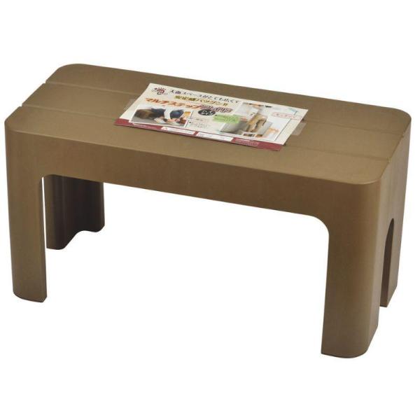 手の届かなかった上の戸棚も出し入れラクラク腰掛けとして靴の脱ぎ、履き時にフラワースタンドとして安定して鉢植えが置ける製品サイズ（約）：590×280×300mm製品重量（約）：2451g耐熱温度：100℃耐冷温度：‐20℃材質：本体：ポリプ...