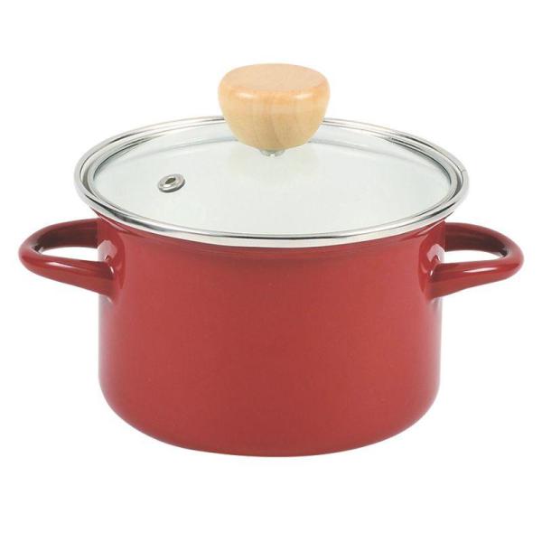 表面はガラス質でつやのある質感においが移りにくく、雑菌が繁殖しにくいので清潔・衛生的耐酸性があるので酸・アルカリに強く、腐食しにくいです。食材本来の風味を楽しめますガス火はもちろん、200VのIHクッキングヒーターやハロゲンヒーターなどオー...